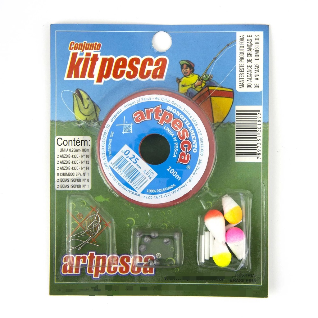 Kit para Pesca 10 Unidades. | Shopee Brasil