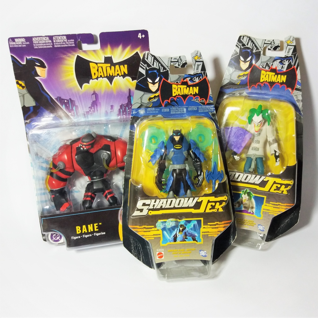 Kit 3 Bonecos do Batman Coringa Joker Bane Samurai Slash Action Figure ...