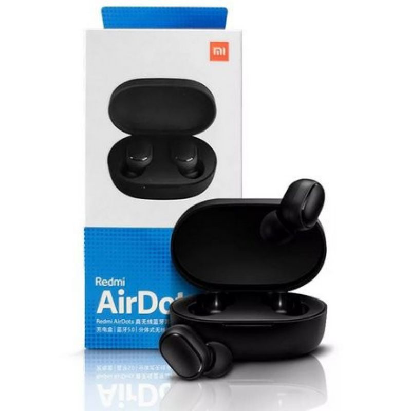 Fone de Ouvido Xiaomi Redmi Airdots / Mi Airdots / Fone Sem Fio TWS Bluetooth | Shopee Brasil
