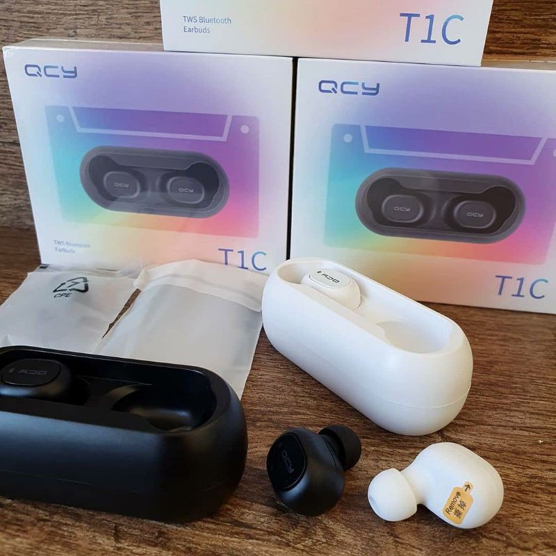 Fone Bluetooth QCY T1C | Shopee Brasil
