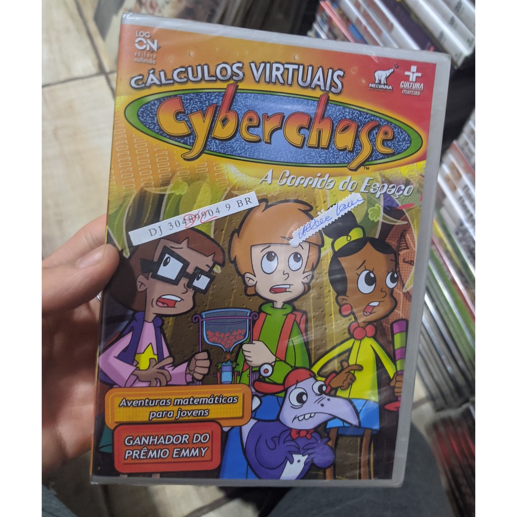 DVD Cyberchase - A Corrida Do Espaço (LACRADO!!!) - Escorrega o Preço