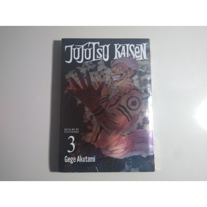 Jujutsu Kaisen vol 3 Capa Variante | Shopee Brasil