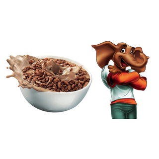 Sucrilhos Choco Krispis (Bag.) - elefante Melvin - 200 gramas | Shopee ...