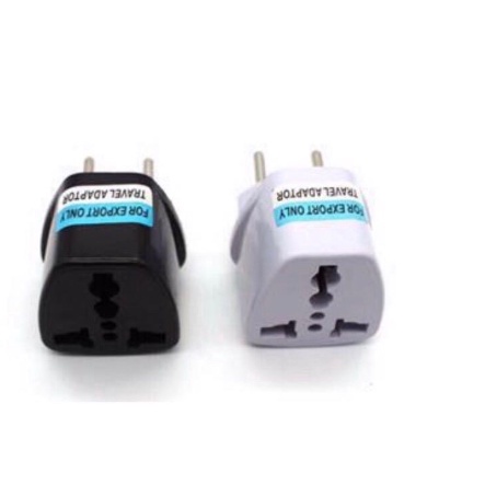 Adaptador p/ Viagem Internacional Plug Tomada Universal Padrão Europeu ...