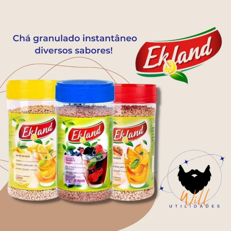 Chá Ekland Granulado Instantâneo - 350 Gramas | Shopee Brasil