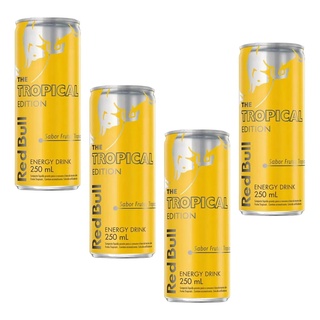 Energy Drink Frutas Tropicais 250ml Red Bull Sabor Top 5 Unidades ...