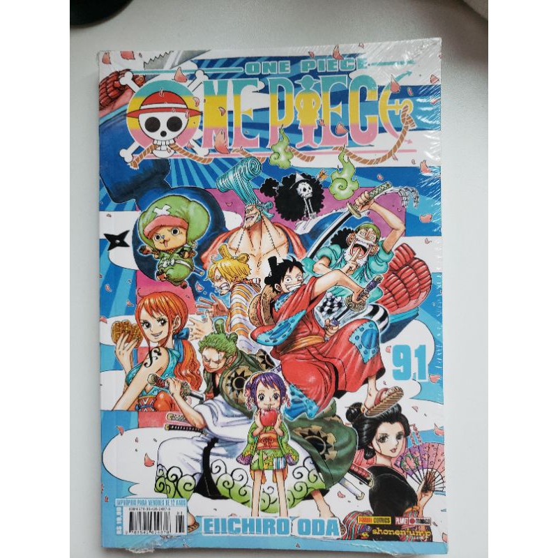 One Piece vol.91 Lacrado | Shopee Brasil