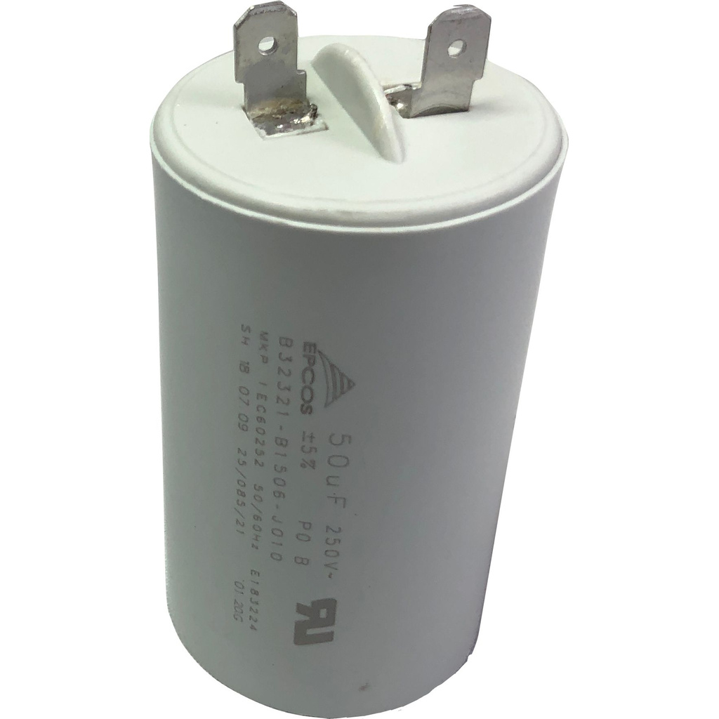 Capacitor bobina Permanente 50uf 250v Epcos para ,motores,e Outros | Shopee Brasil