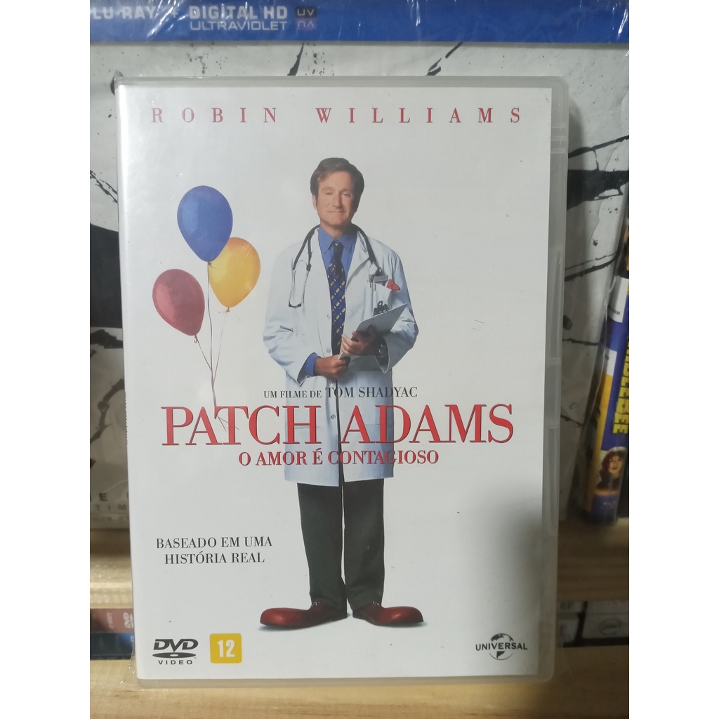 DVD Patch Adams | Shopee Brasil
