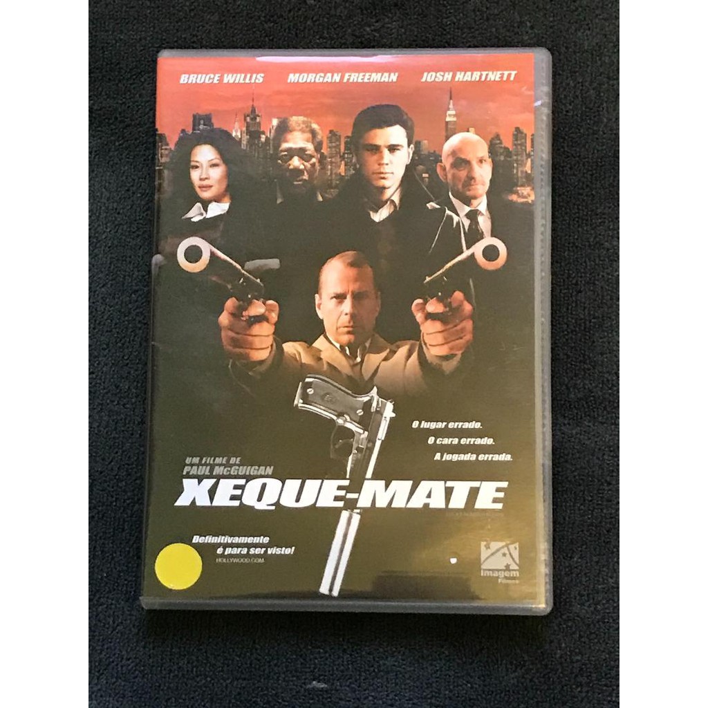 Dvd Filme Original Xeque Mate Bruce Willis Morgan Freeman | Shopee Brasil