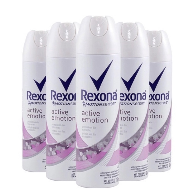 Desodorante feminino antitranspirante aerosol rexona active emotion ...
