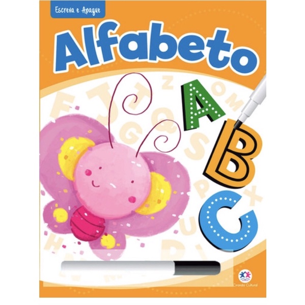 Livro escreva e apague Alfabeto | Shopee Brasil Livro escreva e apague Alfabeto | Shopee Brasil
