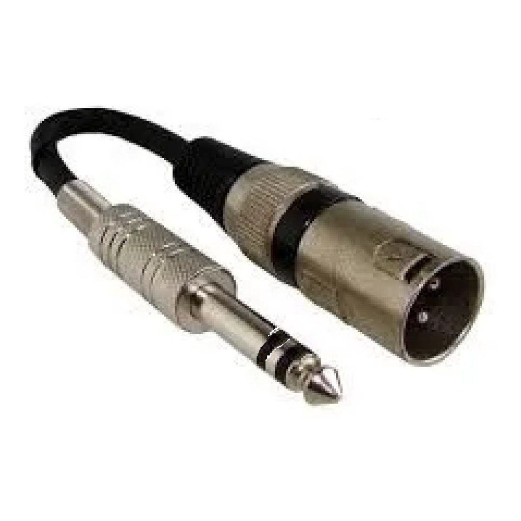 Adaptador Xlr Macho X P10 Stereo 20 Cm REF:04WU | Shopee Brasil
