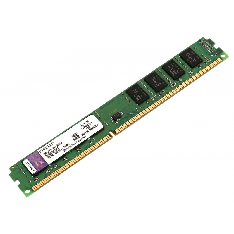 Memória RAM Kingston DDR3 4gb 1x4GB 1333hz Kvr1333d3n9/4g Valueram ...