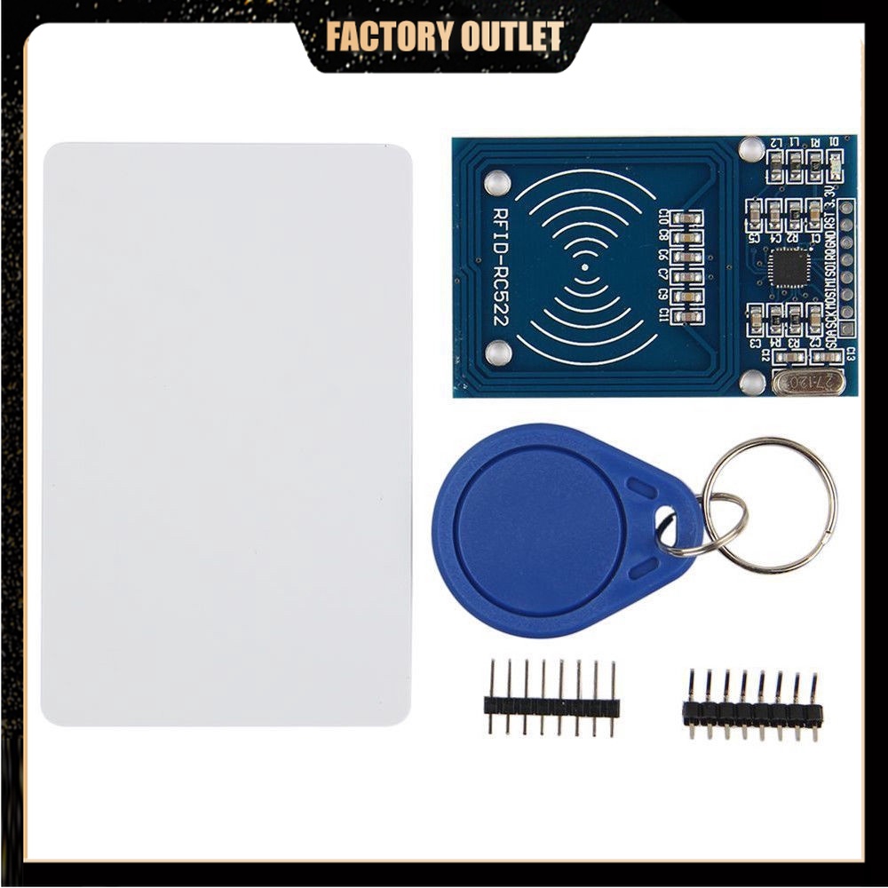 Leitor RFID RC522 Módulo De Antena De Cartão IC Etiqueta Interface SPI ...