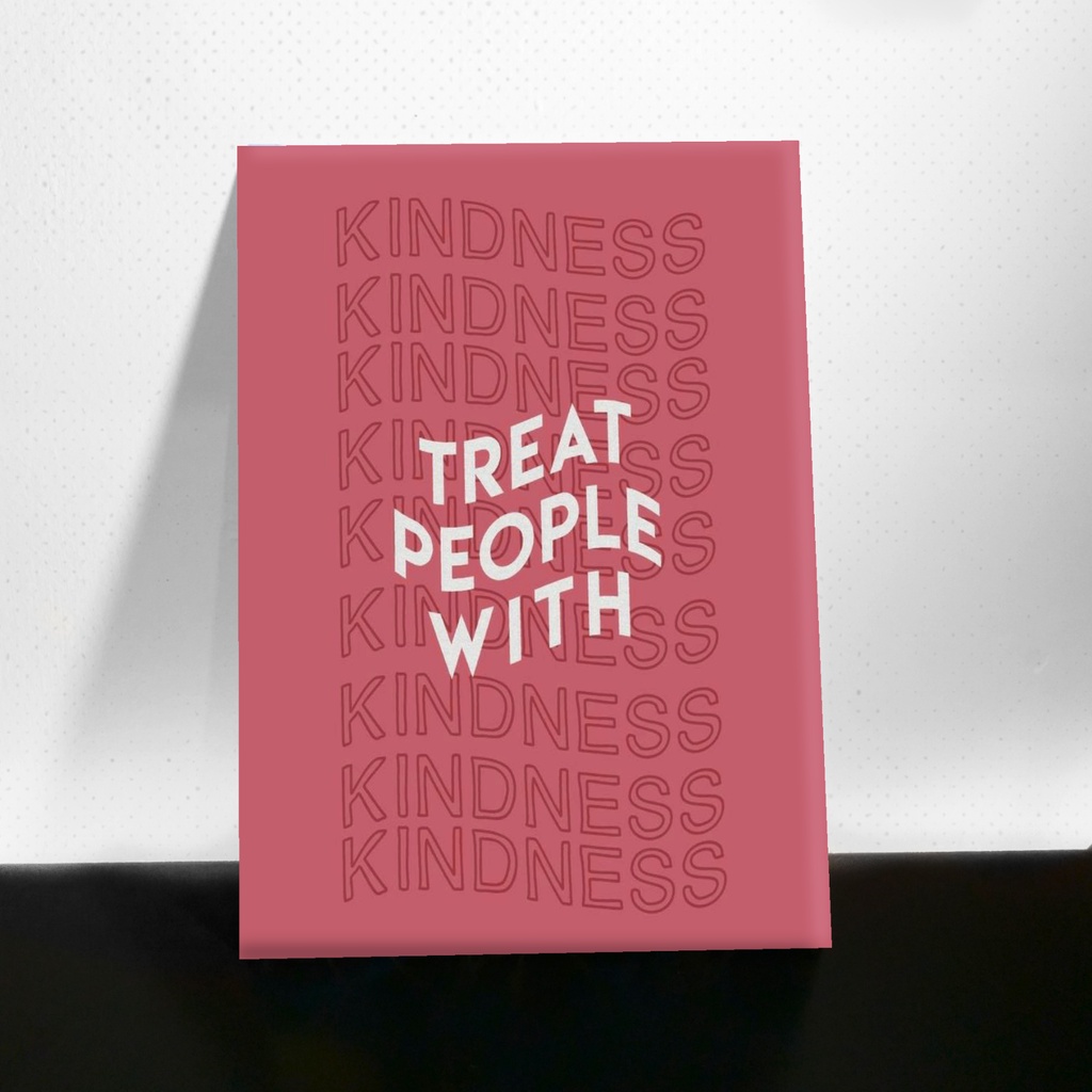 Placa Decorativa - Treat People with Kindness (Harry Styles) | Shopee ...