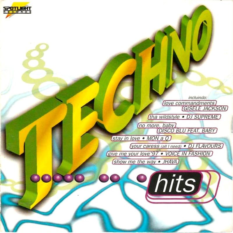 Cd Techno Hits spotlight records dance techno house | Shopee Brasil