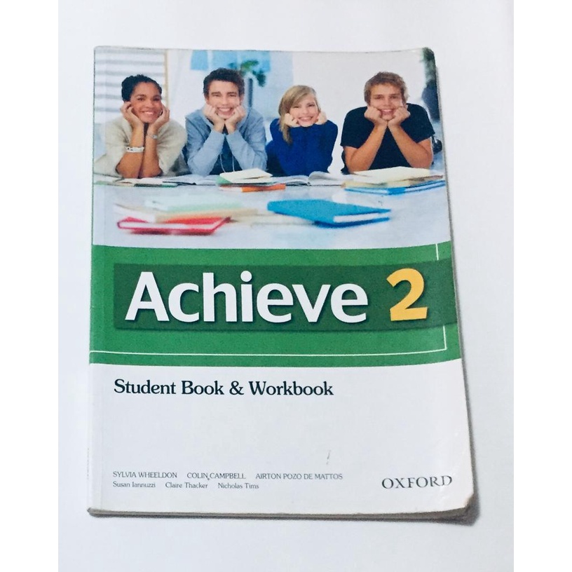 Livro Achieve: Student Book & Workbook - Level 2 | Shopee Brasil