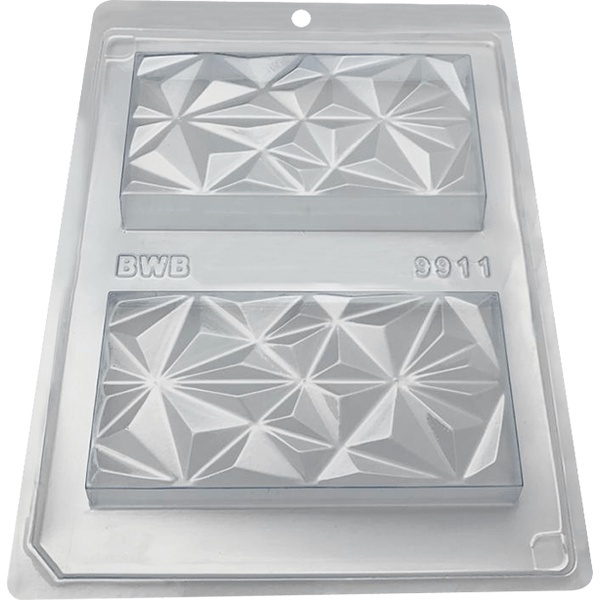 Forma BWB com Silicone (3 partes): Tablete Triângulo (barra) (REF.:9911 ...