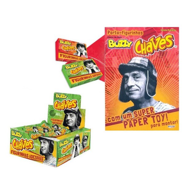 Figurinhas Chaves Chiclete Buzzy Riclan | Shopee Brasil