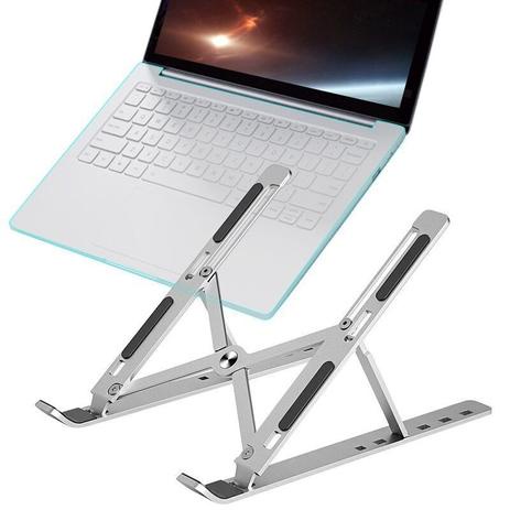 Apoio Notebook Suporte Laptop Ergonomico Dobravel em ALUMÍNIO | Shopee ...