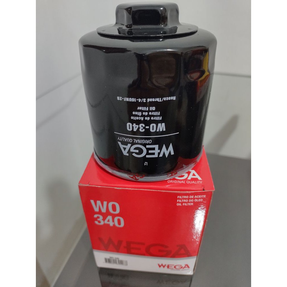 Filtro De Oleo WO340 WEGA (Gol/Polo/Fox/Bora/Voyage) | Shopee Brasil