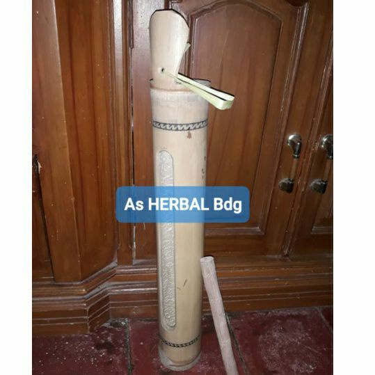 Poste Kentongan ronda Em bambu | Shopee Brasil