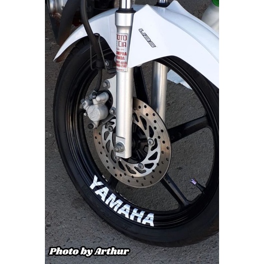 ADESIVO P/ ARO RODA MOTO YAMAHA KIT 8 UNIDADES | Shopee Brasil