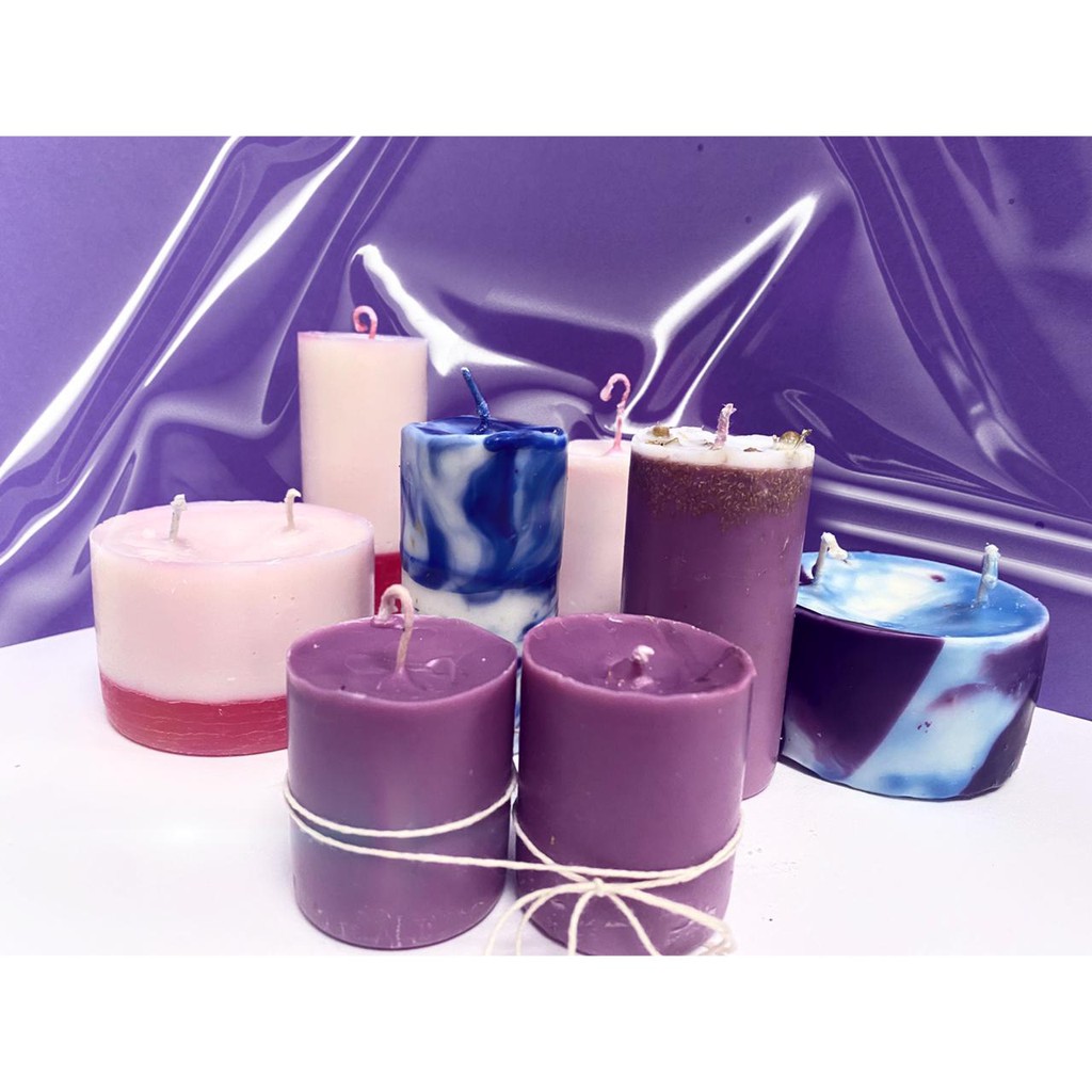 Vela Aromática Colorida | Cheiros e Cores Variadas | Escolha a cor no ...