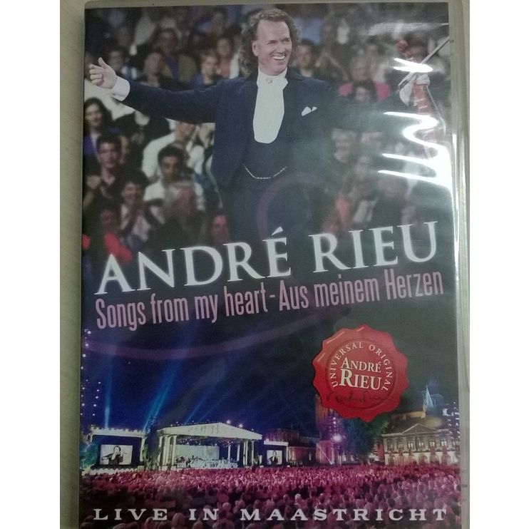 DVD ORIGINAL ANDRÉ RIEU MUSICAL | Shopee Brasil
