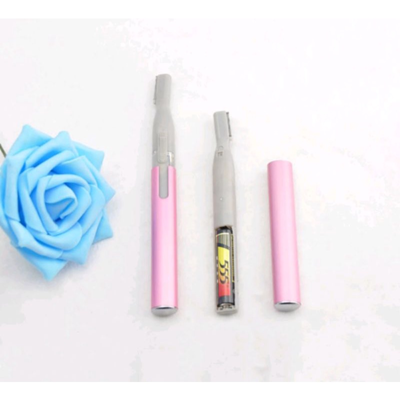 Depilador Aparador Feminino Facial Pelos Sobrancelhas Nariz | Shopee Brasil