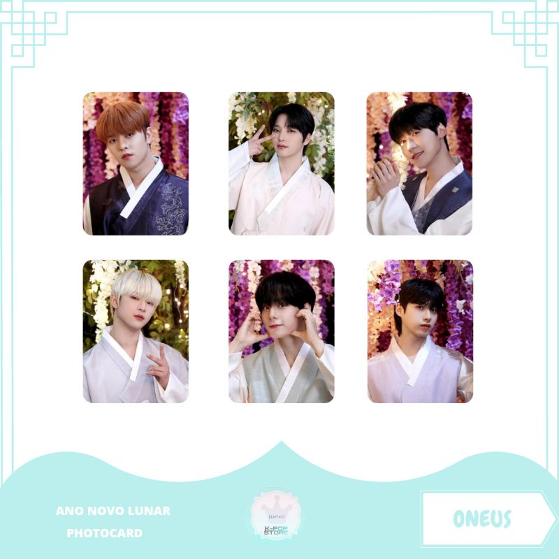 Oneus photocard fanmade (ano novo lunar) | Shopee Brasil