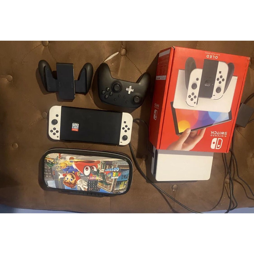 New NINTENDO SWITCH OLED IN BOX CONSOLE | Shopee Brasil