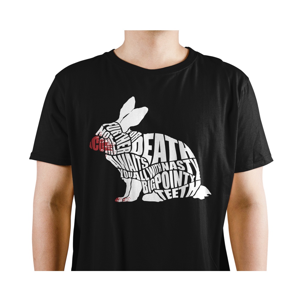 Camiseta Nerd Geek Monty Python Coelho Caerbannog | Shopee Brasil