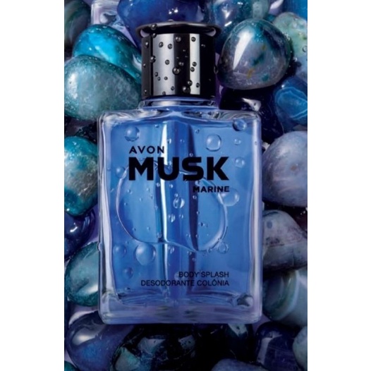 Perfume Colonia Musk Marine Avon 90ml | Shopee Brasil