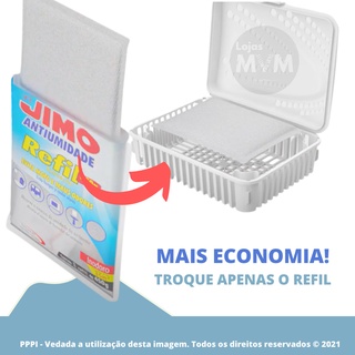 Refil Aparelho Antiumidade Jimo Compact 200g Anti Mofo | Shopee Brasil
