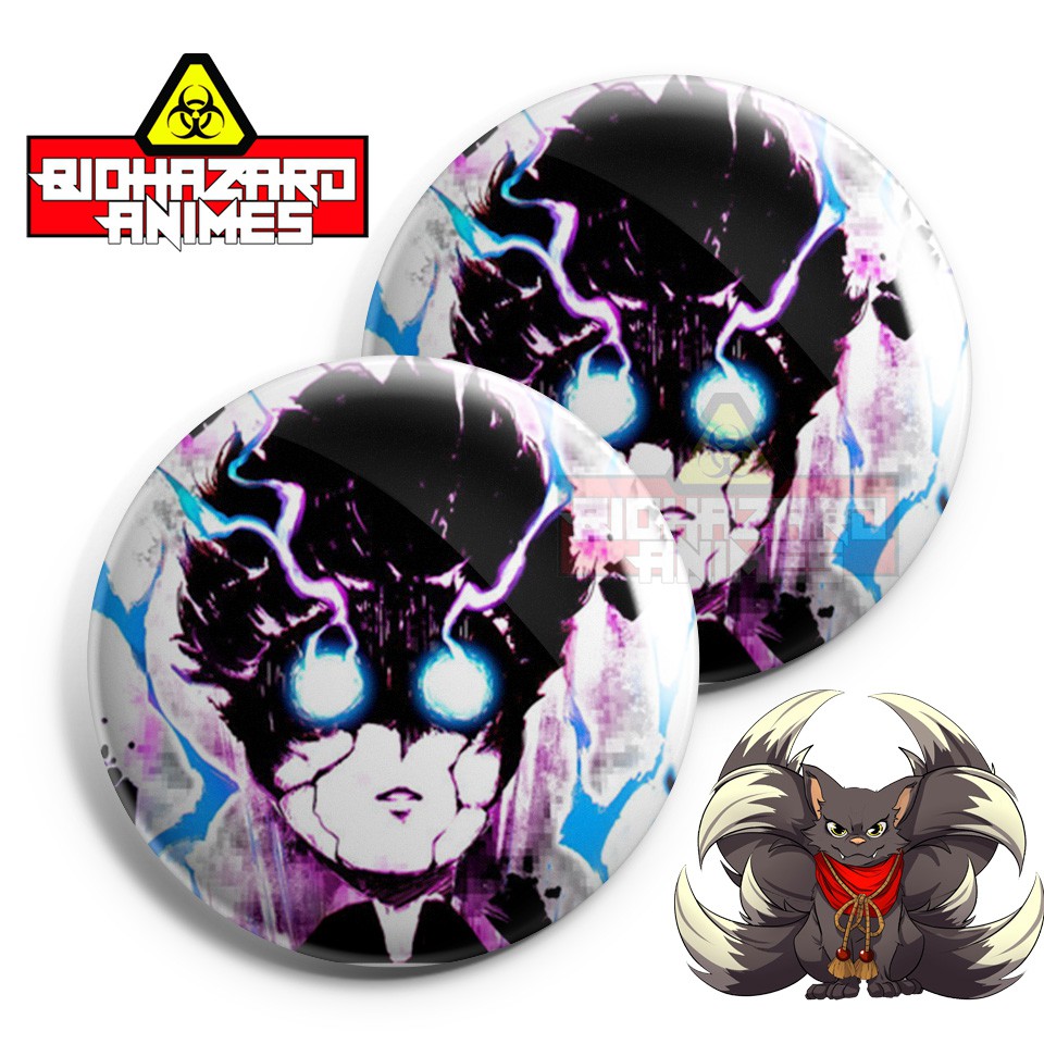 Botton Mob Psycho 100 | Shopee Brasil