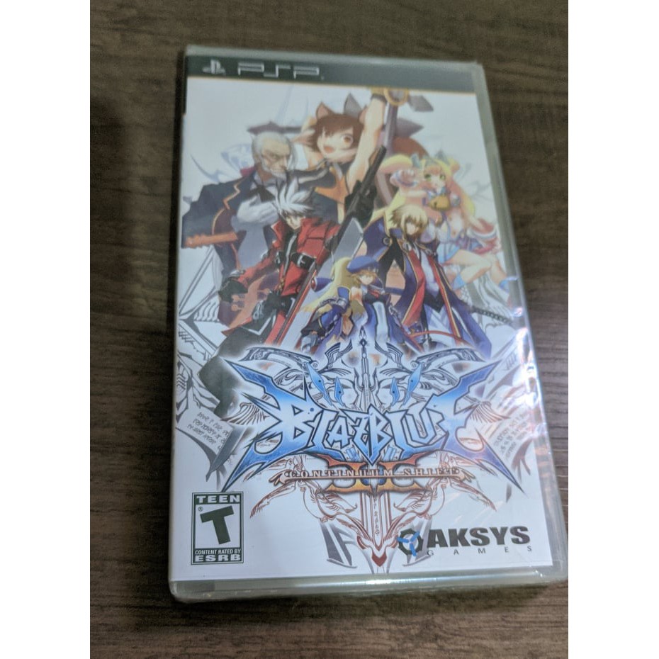 Jogo Blazblue Shift 2 Psp | Shopee Brasil