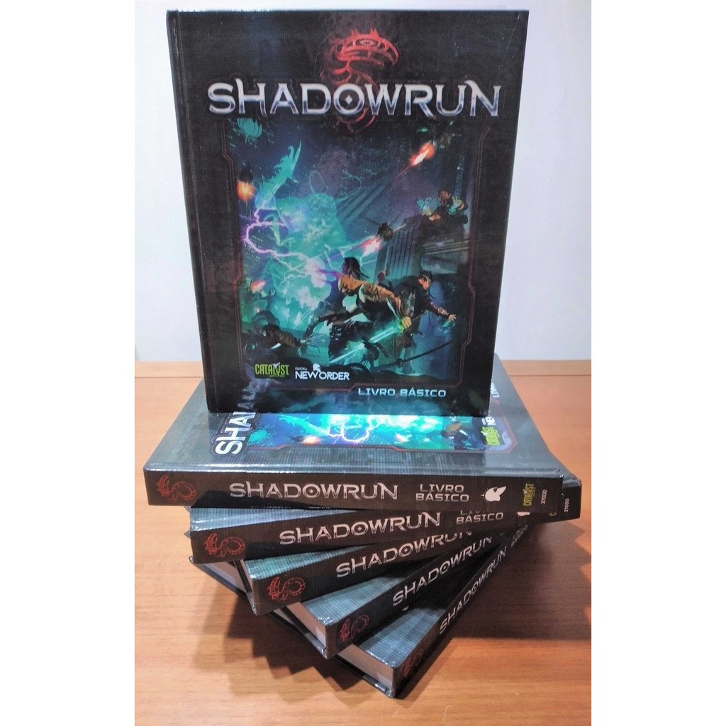 Shadowrun Livro Básico 5 edição - Livro de Rpg - Novo - Escorrega o Preço