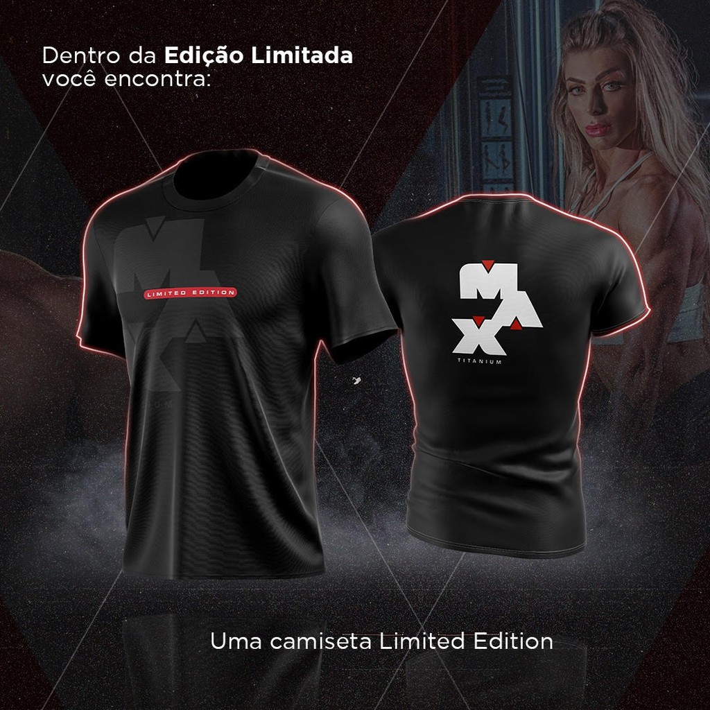 Camiseta Exclusiva Max Titanium Casa dos Campeões 100% Algodão | Shopee ...
