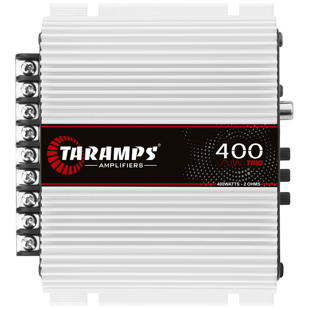 Módulo Taramps 400 Trio 400W RMS 3 Canais 2 Ohms Amplificador Digital ...