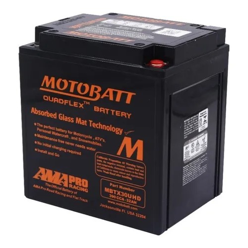 Bateria Automotiva 32ah Motobatt - Mbtx 30u-hd Agm Quadflex | Shopee Brasil
