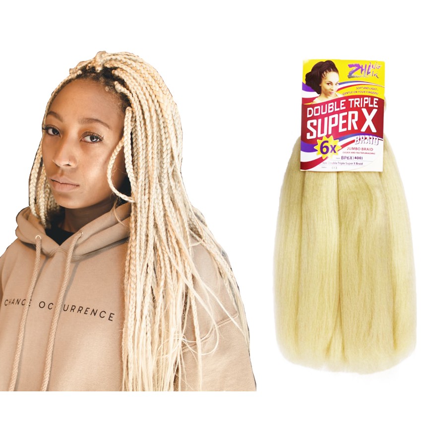 Jumbao super X 400 grama CABELO PARA TRANÇA pronto de usar 6 gomos ...
