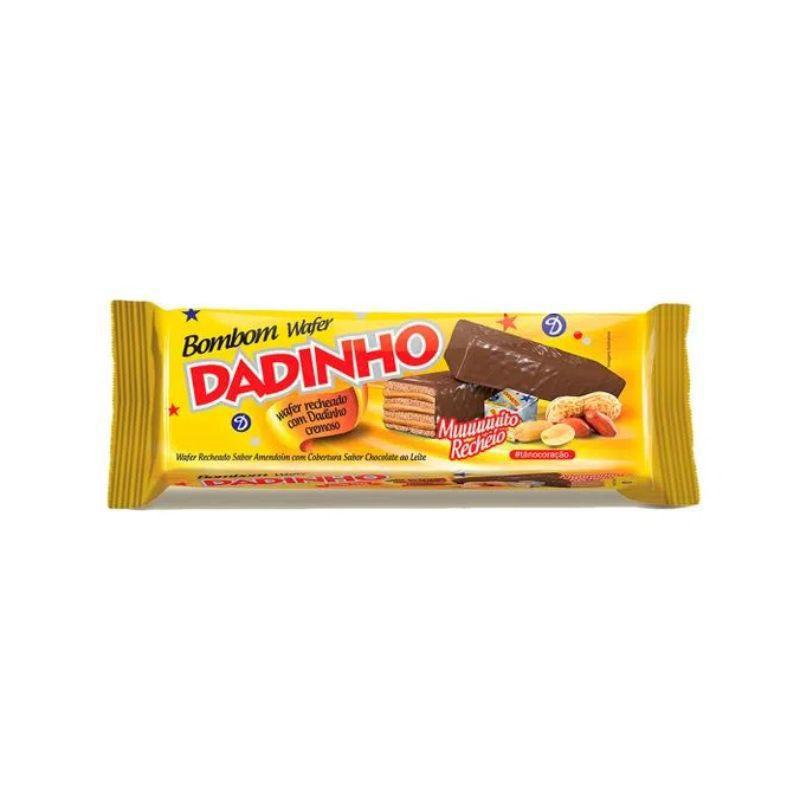 Bombom Waffer Dadinho Bitz Chocolate ao Leite - 126g | Shopee Brasil