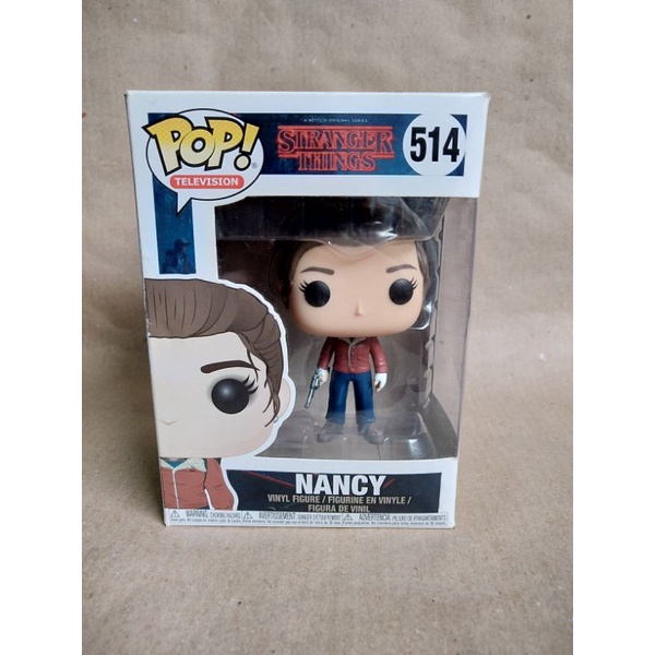 Funko Pop Stranger Things Nancy 514 | Shopee Brasil