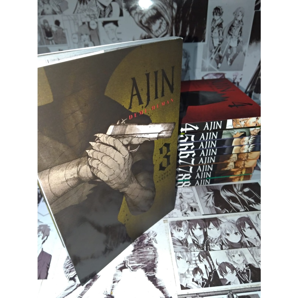MANGÁ AJIN 3 - VOLUME 03 - Escorrega o Preço
