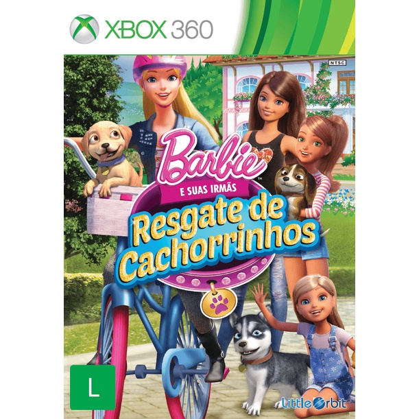 Jogo Barbie e suas Irmãs em O Resgate dos Cachorrinhos Xbox 360 ...