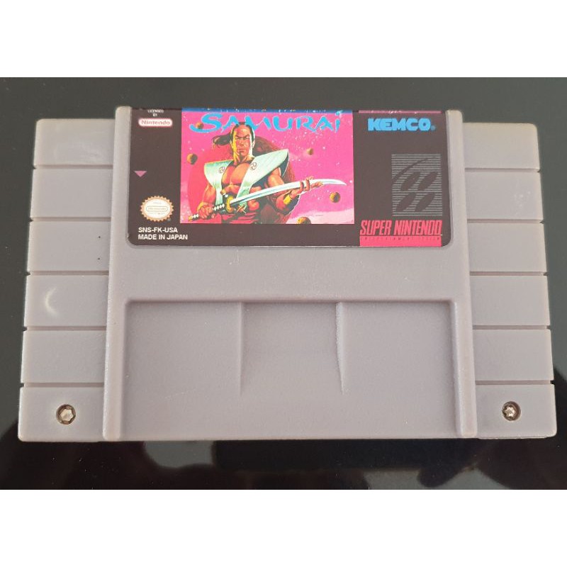 First Samurai Snes, Super Nintendo. | Shopee Brasil