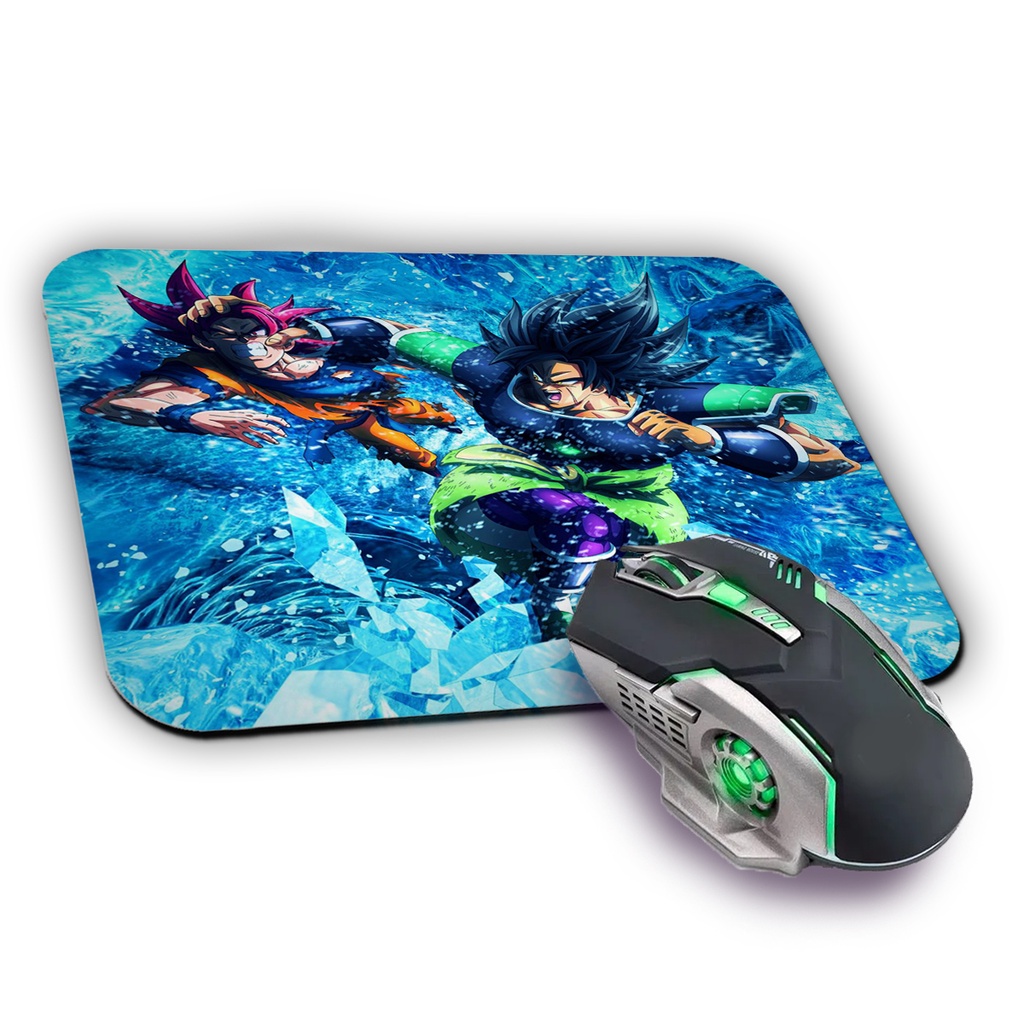 Mousepad Premium Dragon Ball Super Broly Goku Sayajin God Deus Anime ...