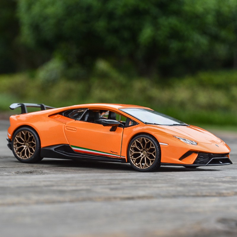 Bburago 1:24 Lamborghini Hurricane Performmante Orange Sports Car ...